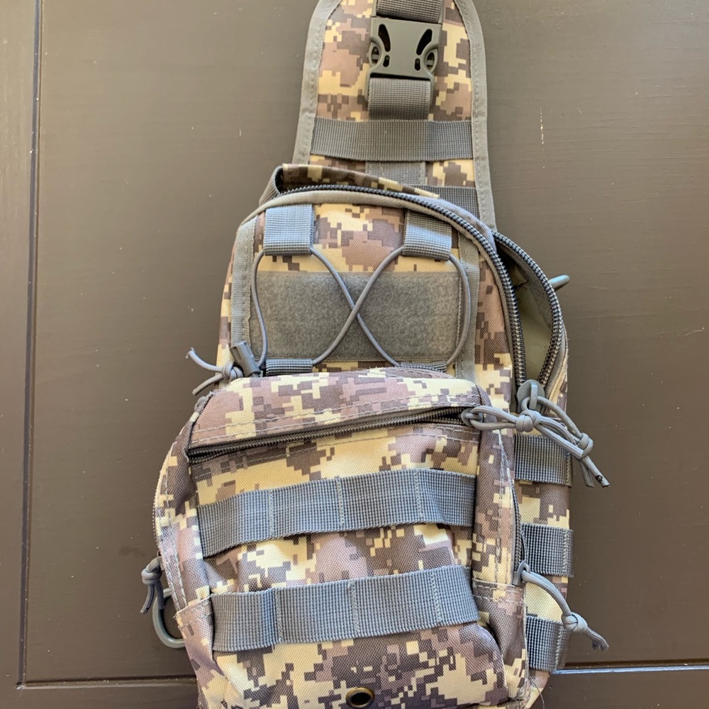 Military Survival Shoulder Pack - Gem
